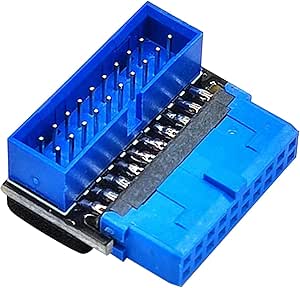 Amazon.com: BTuregsau USB Header Adapter USB3.2 GEN1 19Pin/20Pin Socket ...