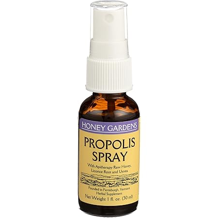 Amazon.com: Honey Gardens Propolis Spray, 1 Ounce : Health & Household