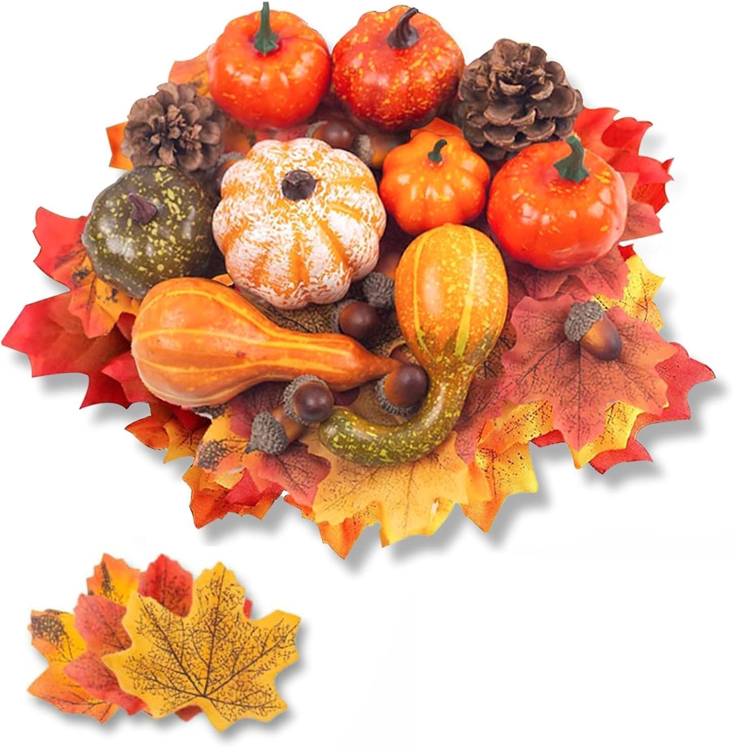 Amazon.com: FFEPITO 96 Pcs Fall Thanksgiving Decorations, Mini ...