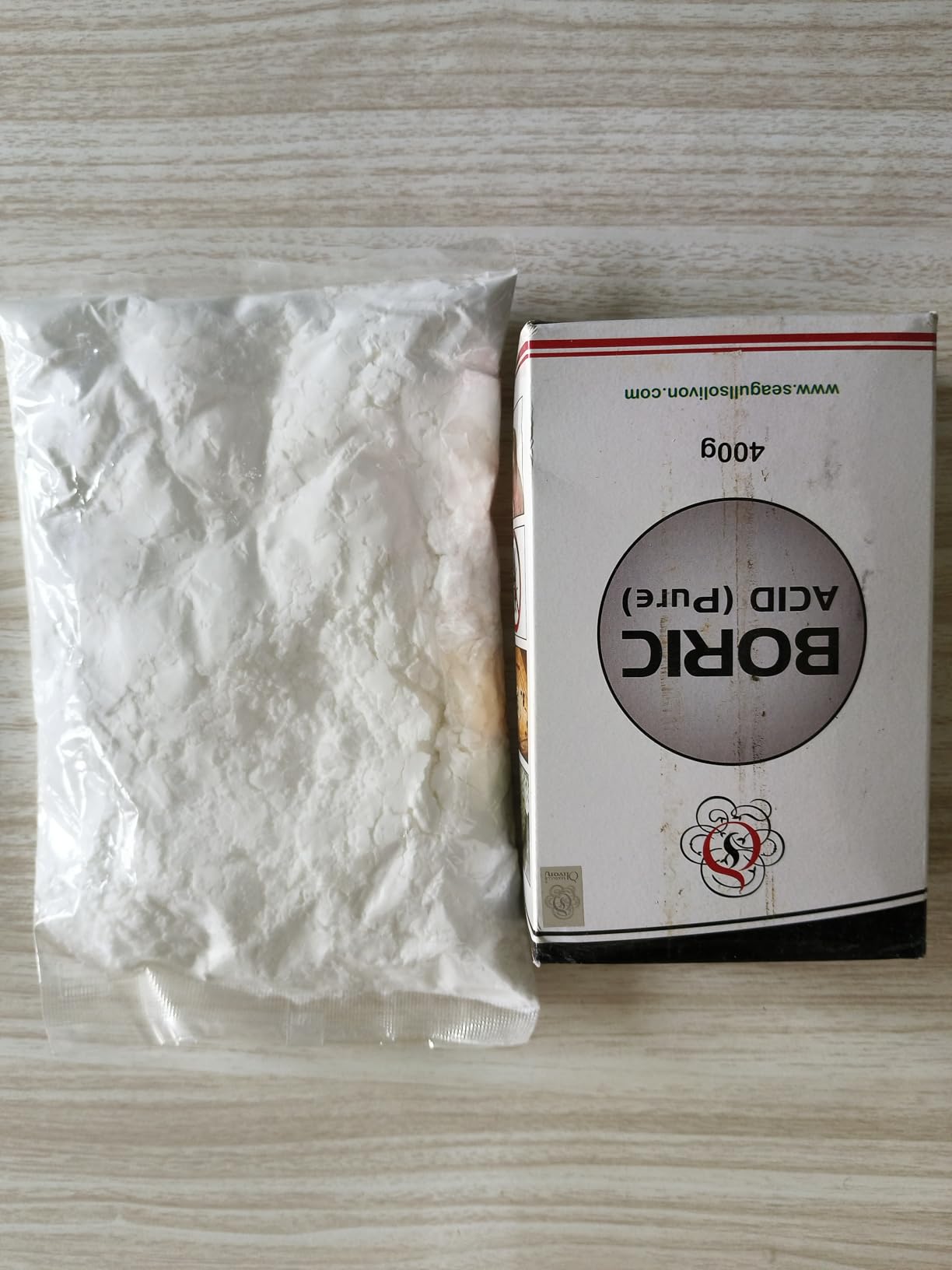 Boric Acid (Pure) | 400g | 100% Pure Boric Acid Powder For Cockroaches ...