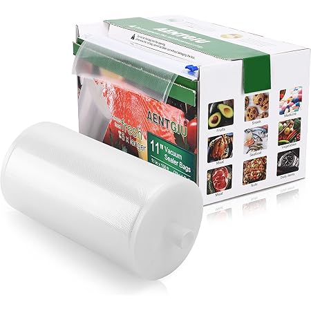 Amazon.com: Vacuum Sealer Roll (11” x 150’) Keeper with Cutter ...
