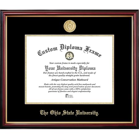 Amazon.com - Campus Images Ohio State University Petite Diploma Frame