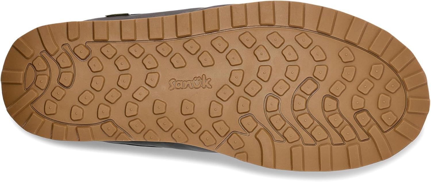 Amazon | Sanukメンズパフィーチラーロー2スリッパ, グレー, 6