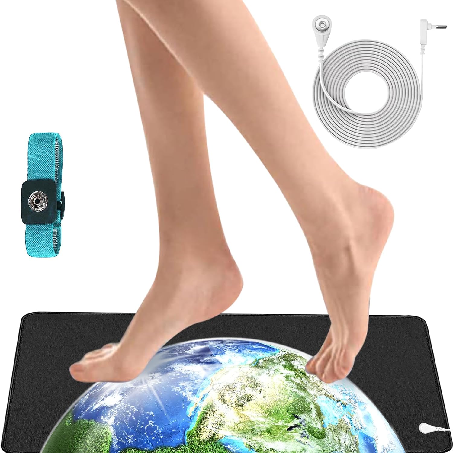 Amazon.com: Grounding Mat Kit Earthing Pad Universal Auto Seat Chairs ...