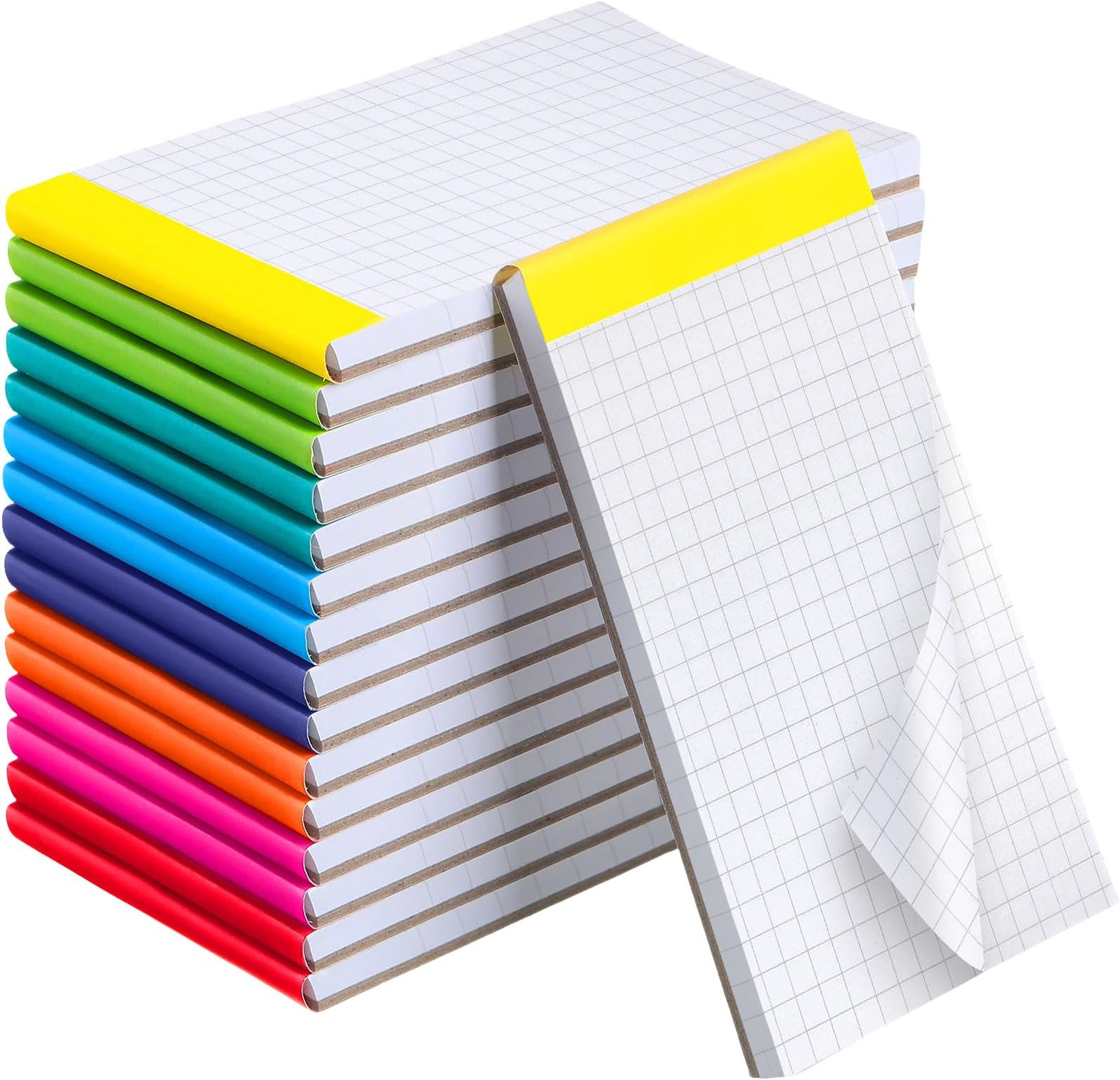 Amazon.com : Tenceur 16 Pcs Graph Notepads 3 x 5 Inch Small Graph Grid ...