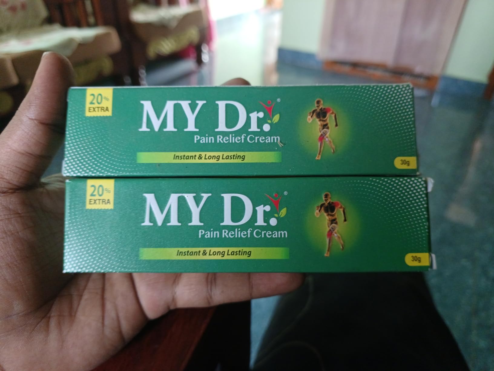 My Dr. Pain Oil Relief Cream 60G(50G + 10G)-Relieves Back Pain And ...