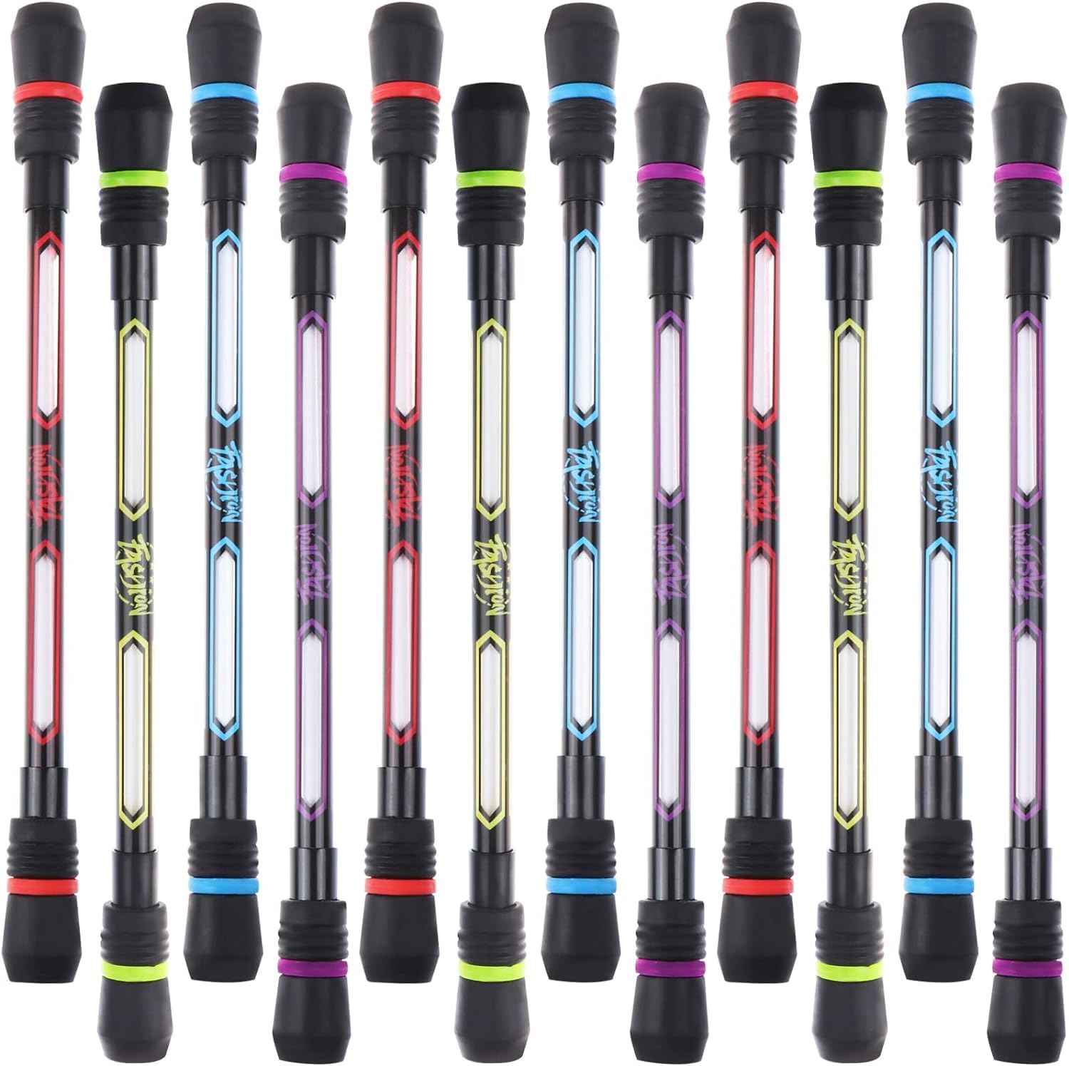 Zestzen Spinner Rotatable Gaming Finger Pens - Non-Slip Coated ...