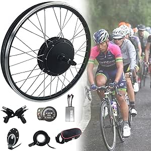 Amazon.com: Rear Wheel E-Bike Conversion Kit 48V 1000W Electric Bicycle ...