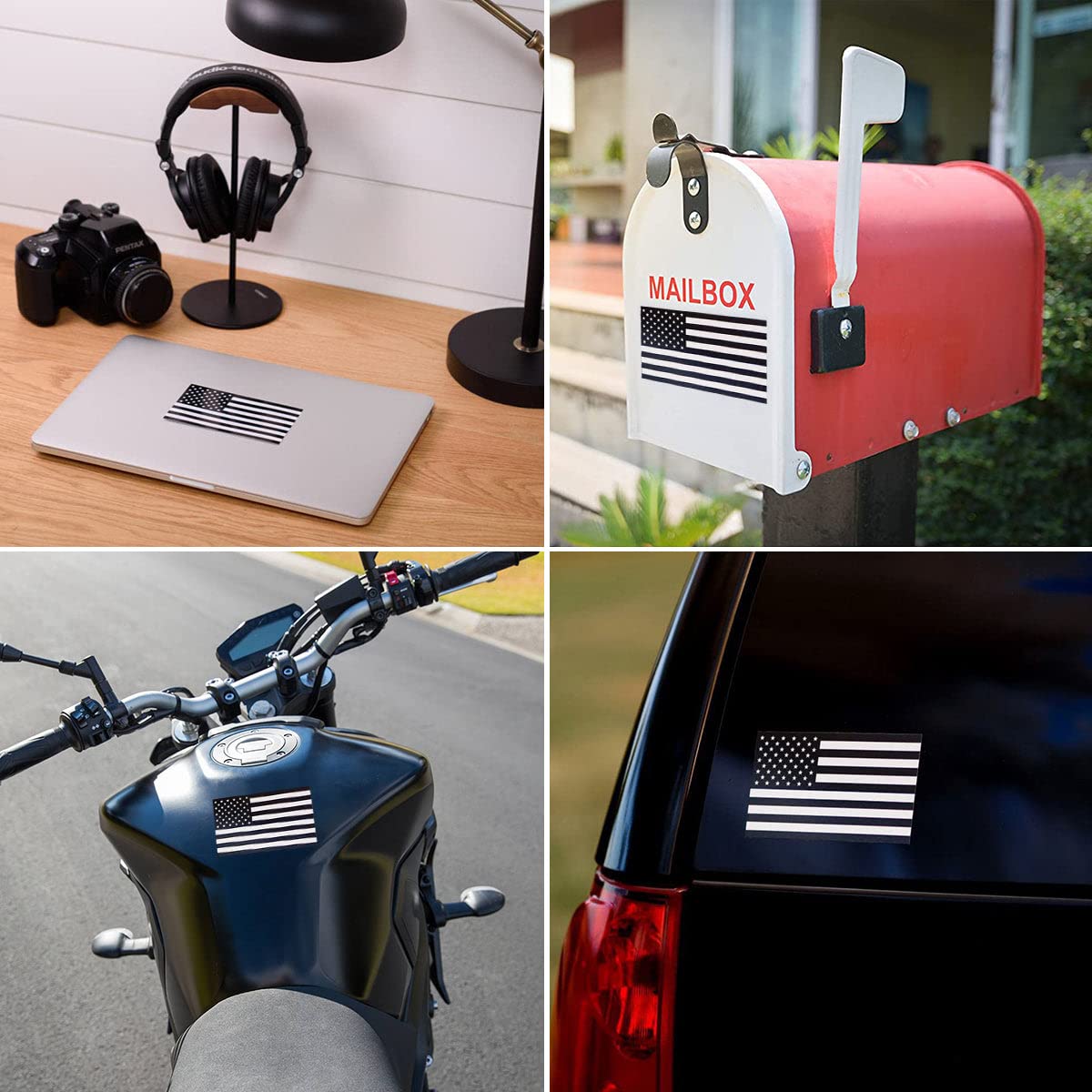 Patriotic Vinyl Graphics American Flag Rocker Wrap – Speed Demon