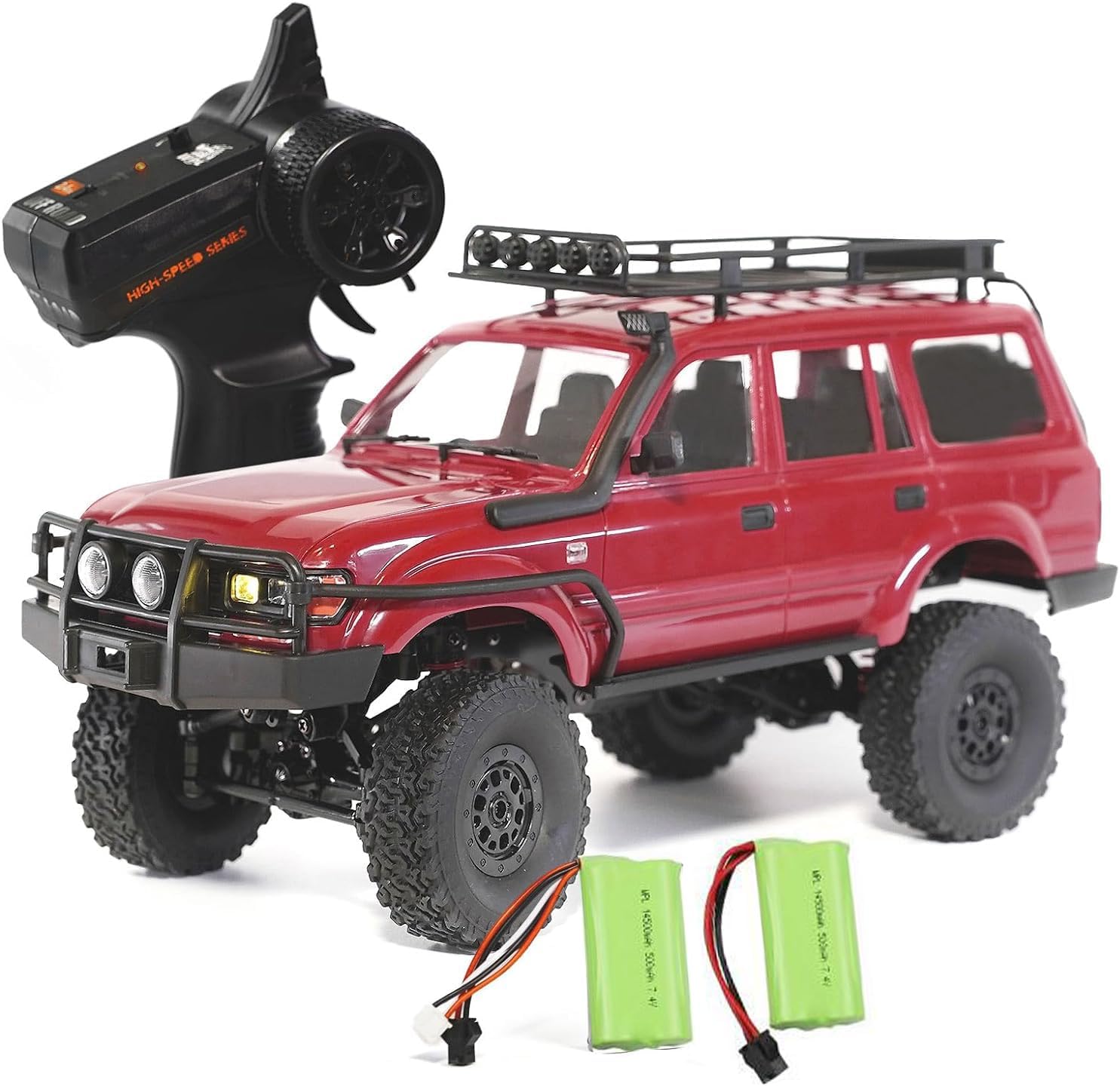 Amazon.com: HLSFWDRIVE WPL C54-1 RC Crawler 1/16 RC Truck Off Road RC ...