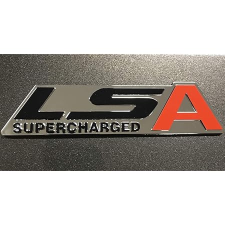 Amazon.com: 2pc LSA Emblem Badge LSA Supercharger LSA Supercharged LSA ...