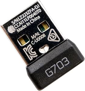 Amazon.com: NoirVogel New USB Dongle Mouse Receiver Adapter Replacement ...