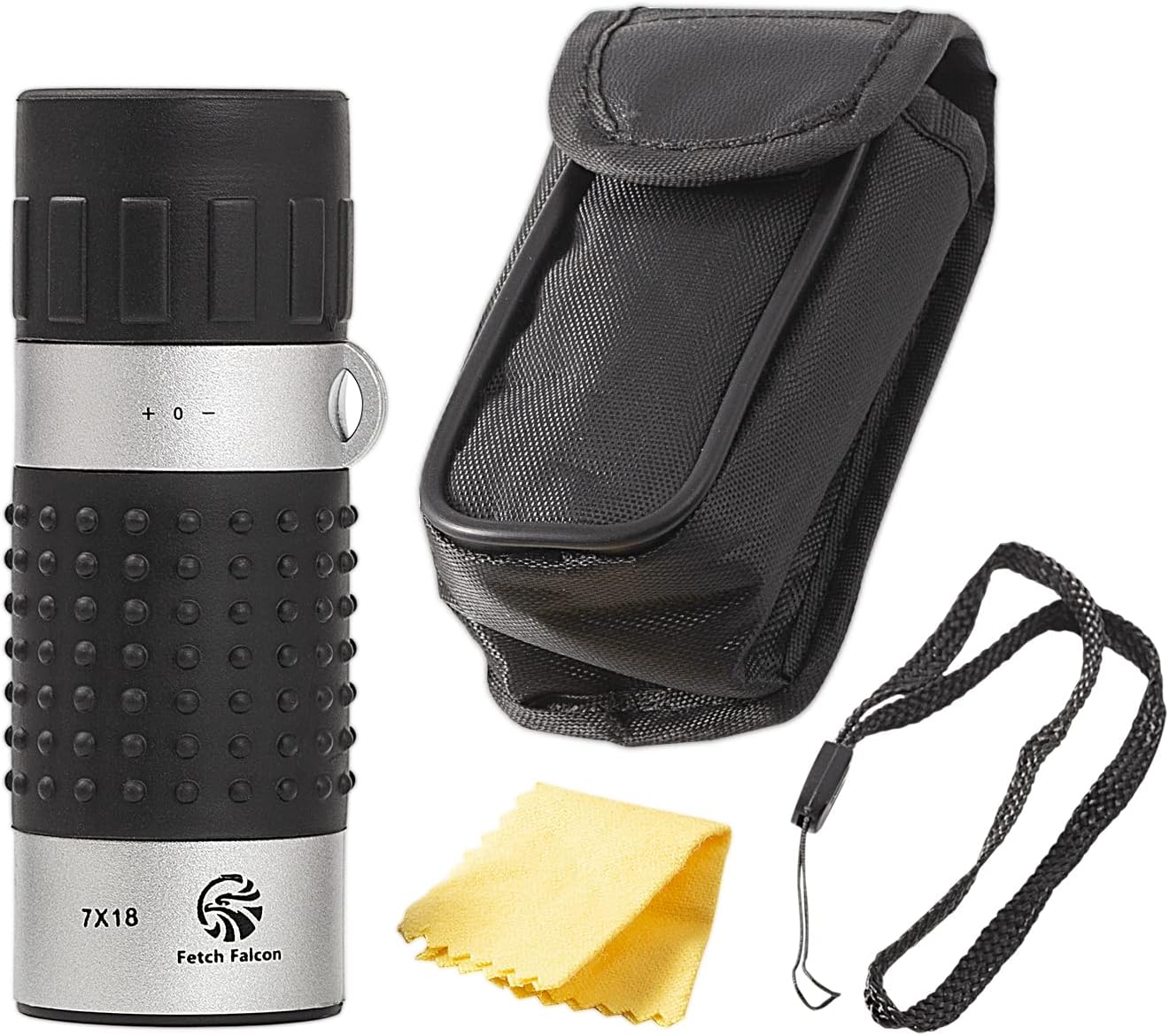 Amazon.com : Fetch Falcon 7X18 HD FMC Mini Pocket Prime Monocular (High ...