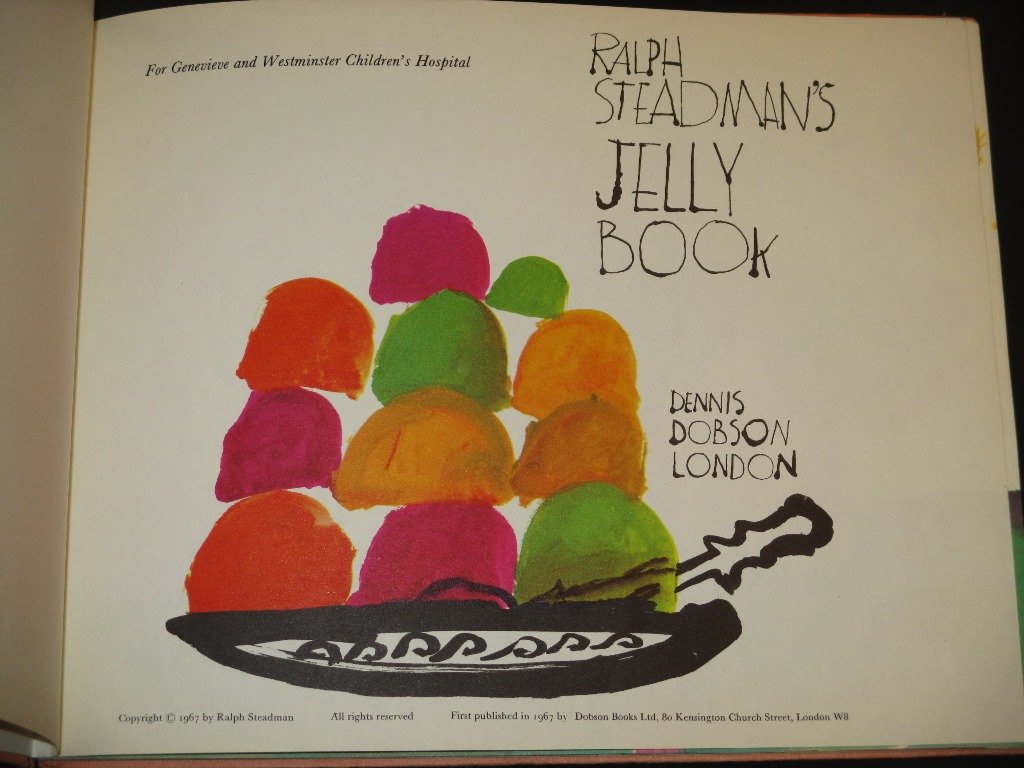 Ralph Steadman's Jelly Book: steadman ralph: Amazon.com: Books