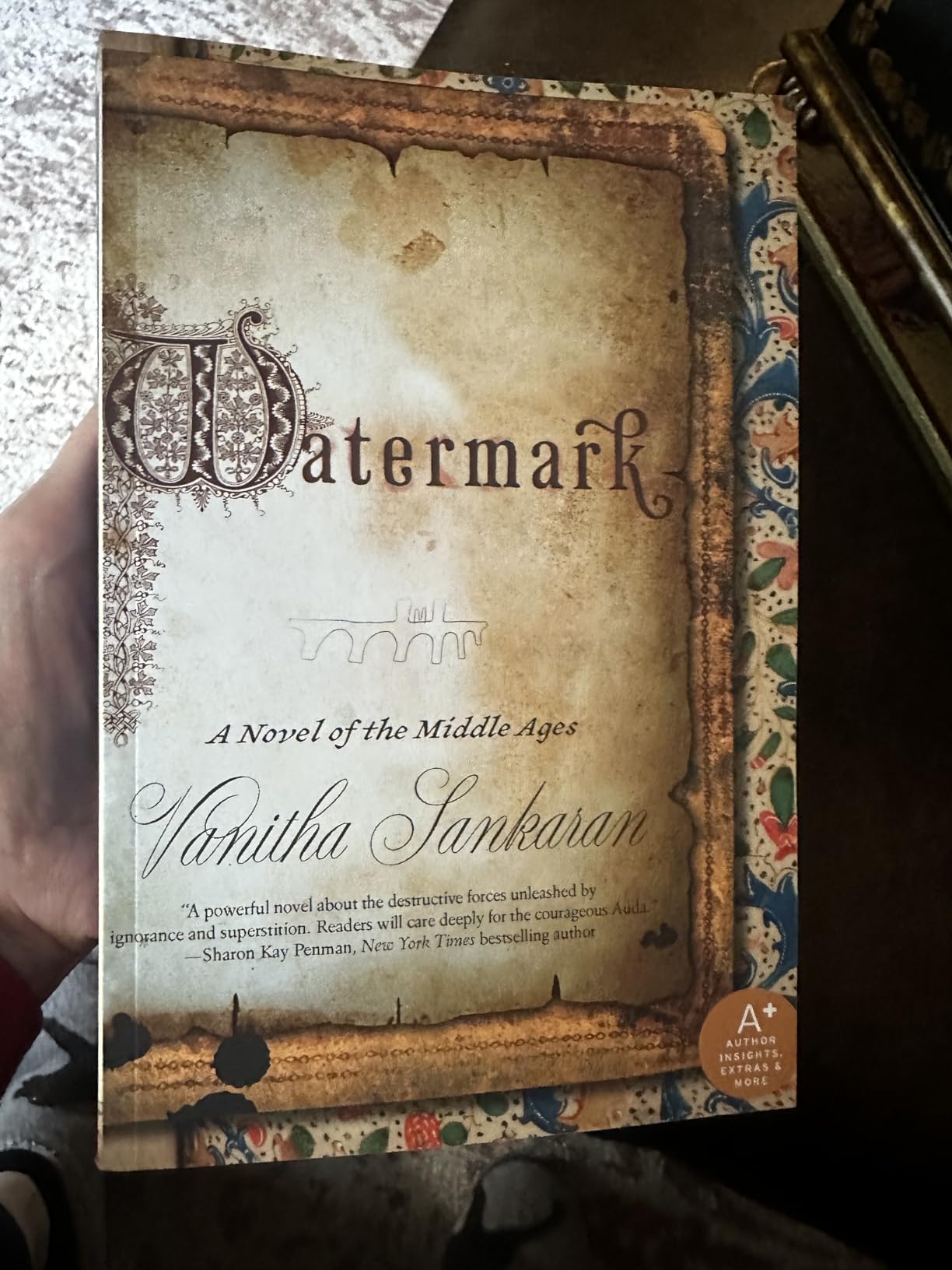 Watermark: A Novel of the Middle Ages: Sankaran, Vanitha: 9780061849275 ...