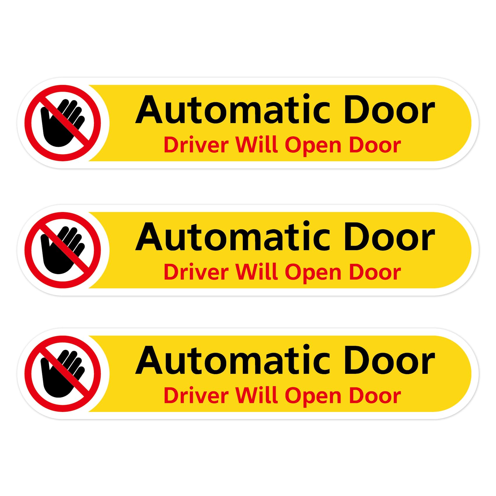 Amazon.com: DUMING-IN Automatic Door Sticker, Driver Will Open Door ...