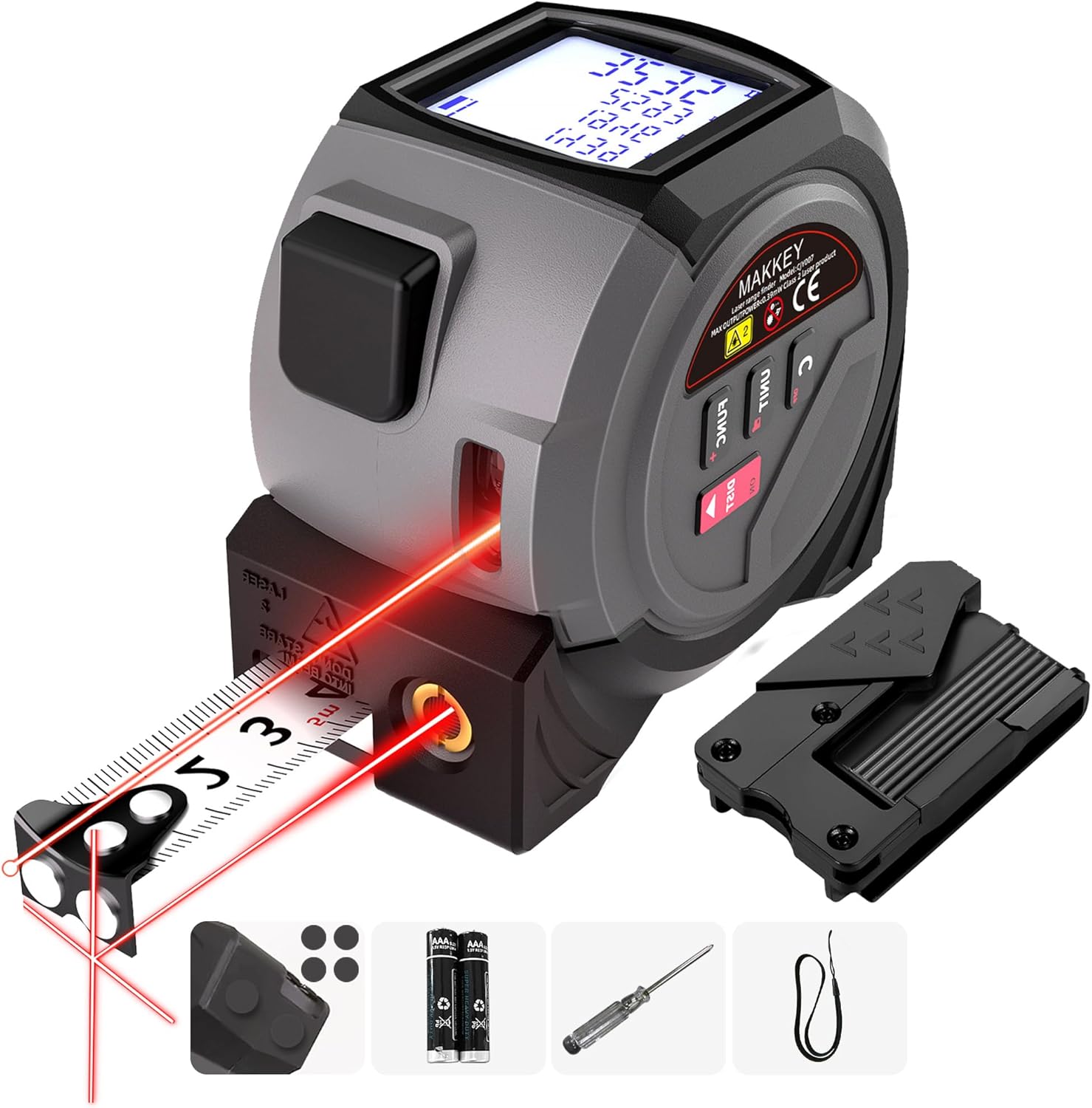 3-in-1 Laser Tape Measure, Almighty Measuring Tool, Nepal | Ubuy