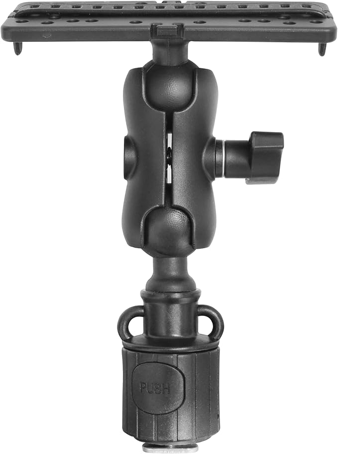 Amazon.com: KUNPENG Upgrade Universal Fish Finder Mount Round Base, 360 ...