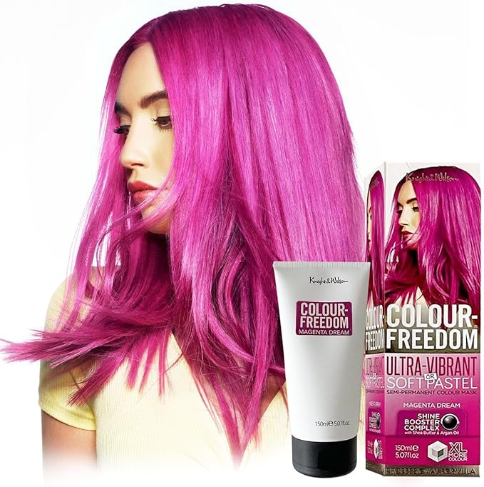 Knight & Wilson Colour-Freedom 150ml Magenta Dream Purple Semi ...