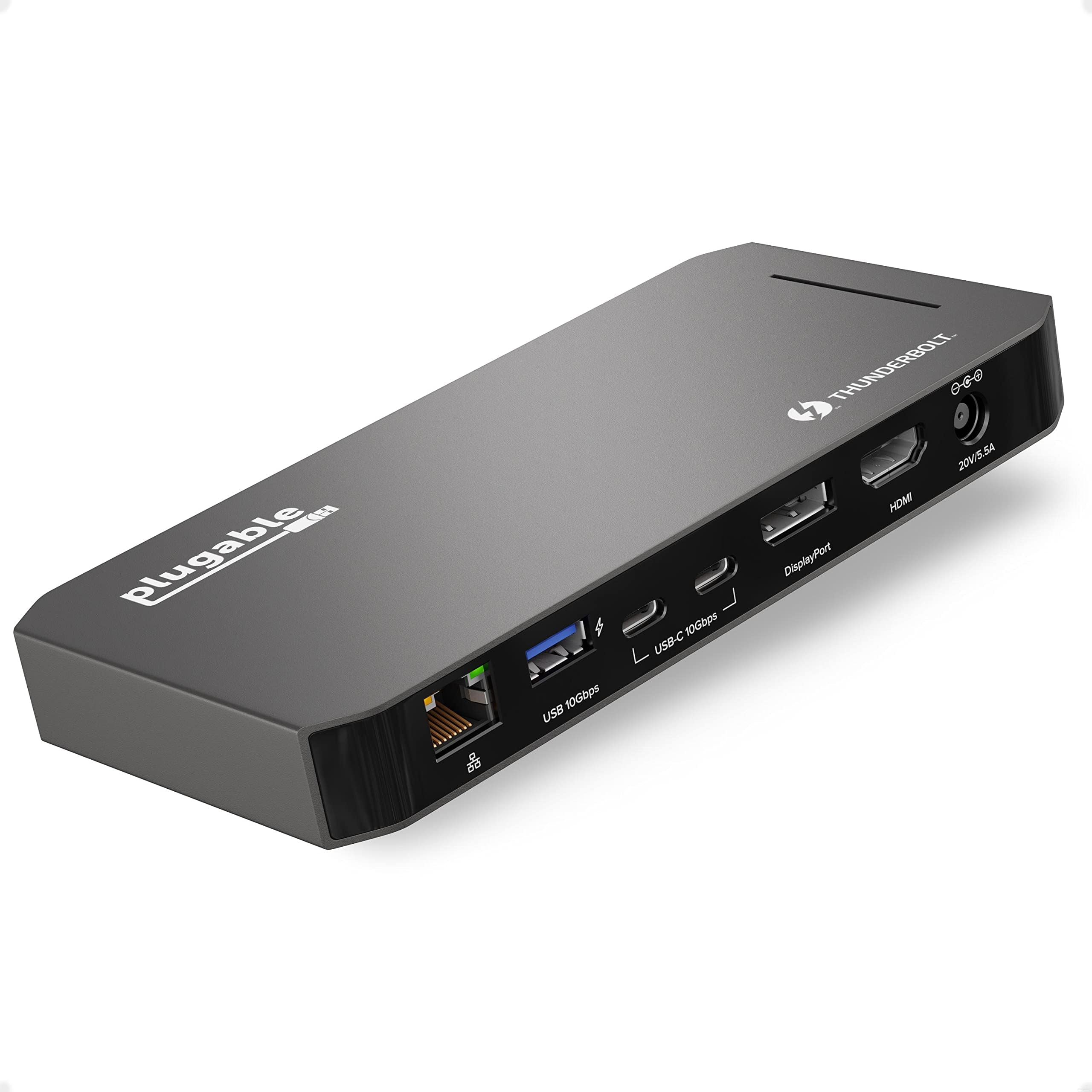 Plugable Thunderbolt 3 and USB C Docking Station with 96W Charging ...