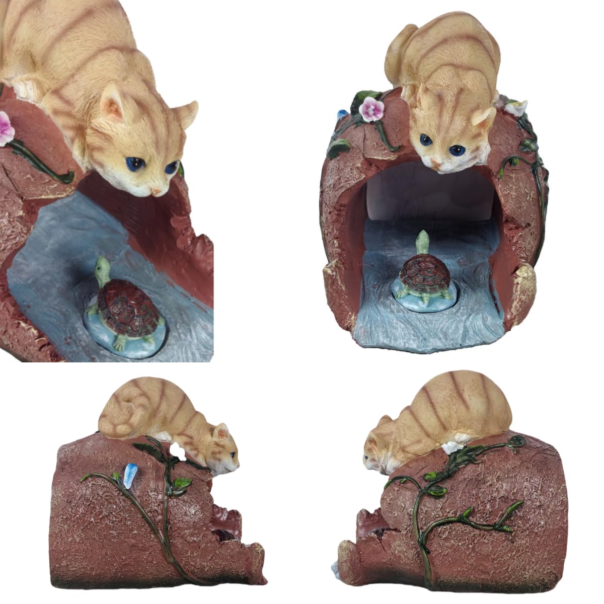 Rain Gutter Splash Block Gnome Fish Downspout Extension Statue Garden ...
