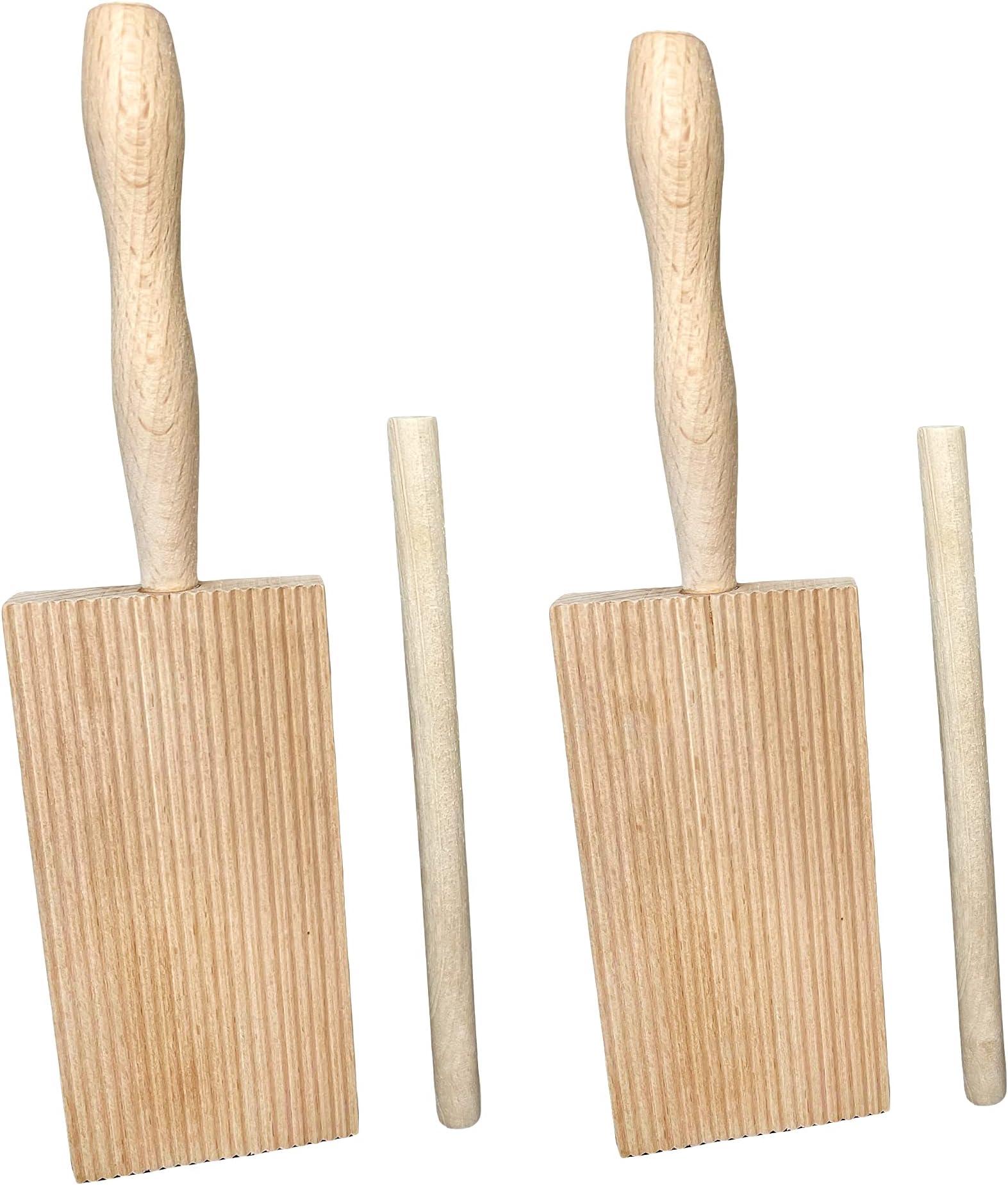 Amazon.com: Alsea Gnocchi Boards Set of 2 Beechwood Butter Paddles ...