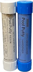 Amazon.com : Epoxybond Atlas Pool Putty Epoxy Leak Sealer Kit ...