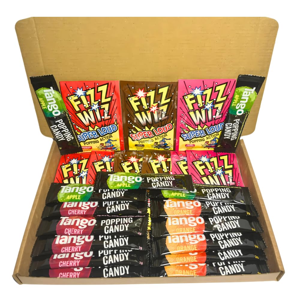 Ultimate Popping Candy Bundle | 24 Pack Fizz Wiz & Tango Variety Box ...