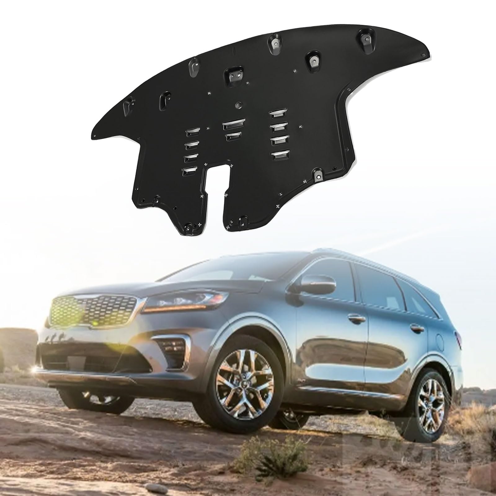 Amazon.com: GXARTS Engine Splash Shield Compatible with Kia Sorento ...