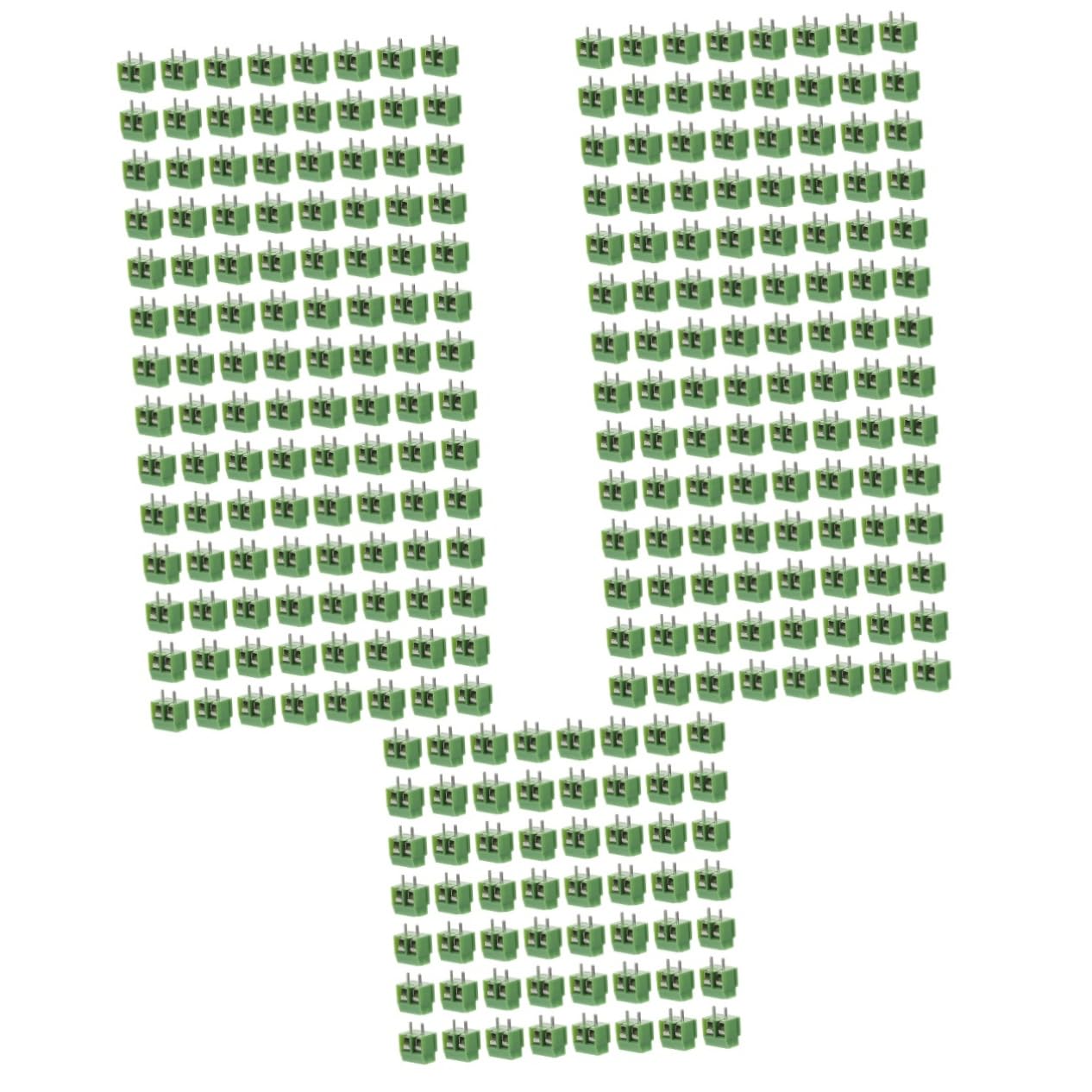 Buy ULTECHNOVO 400 Pcs Screw Terminals Screw Terminal Block 2 Pin ...