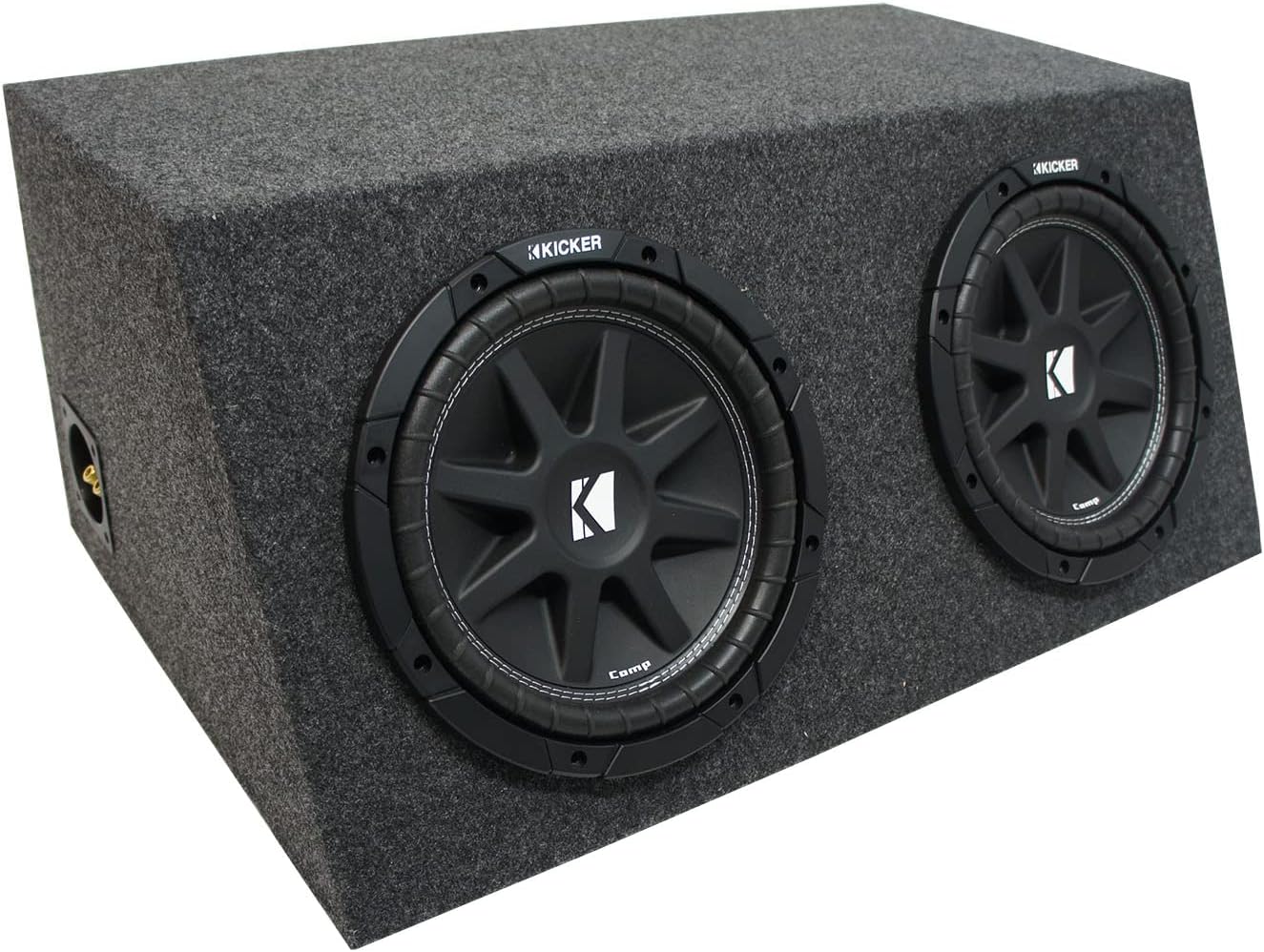 Amazon.com: KICKER 43C124-N Bundle with Universal Car Stereo Hatchback ...
