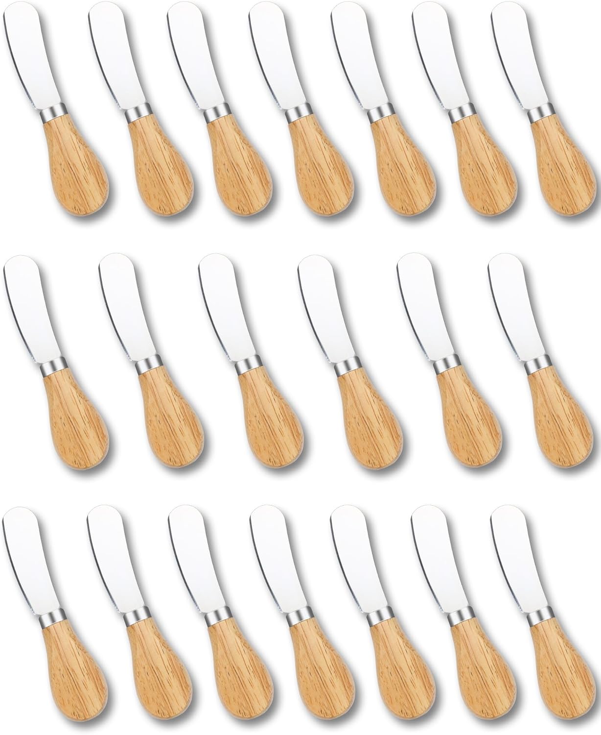 Amazon.com: ProudMoore 20 Pcs Cheese Spreader Knives, Mini Butter ...