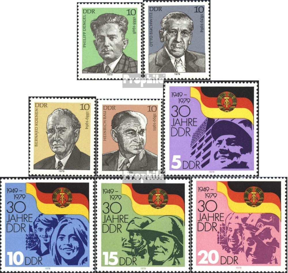 Amazon.com: DDR 2454-2457,2458-2461 (Complete.Issue.) fine Used ...