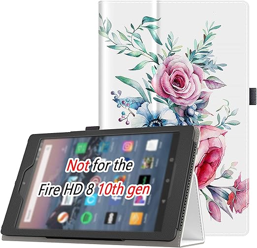 Amazon.com: VORI Folio Case for Amazon Fire HD 8 Tablet (8th/7th/6th ...