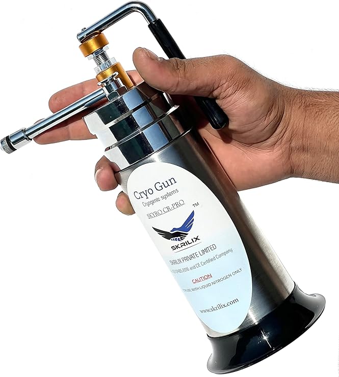Amazon.com: ULTRONIX Cryo can Spray Liquid nitrogen 350 ml Capacity ...