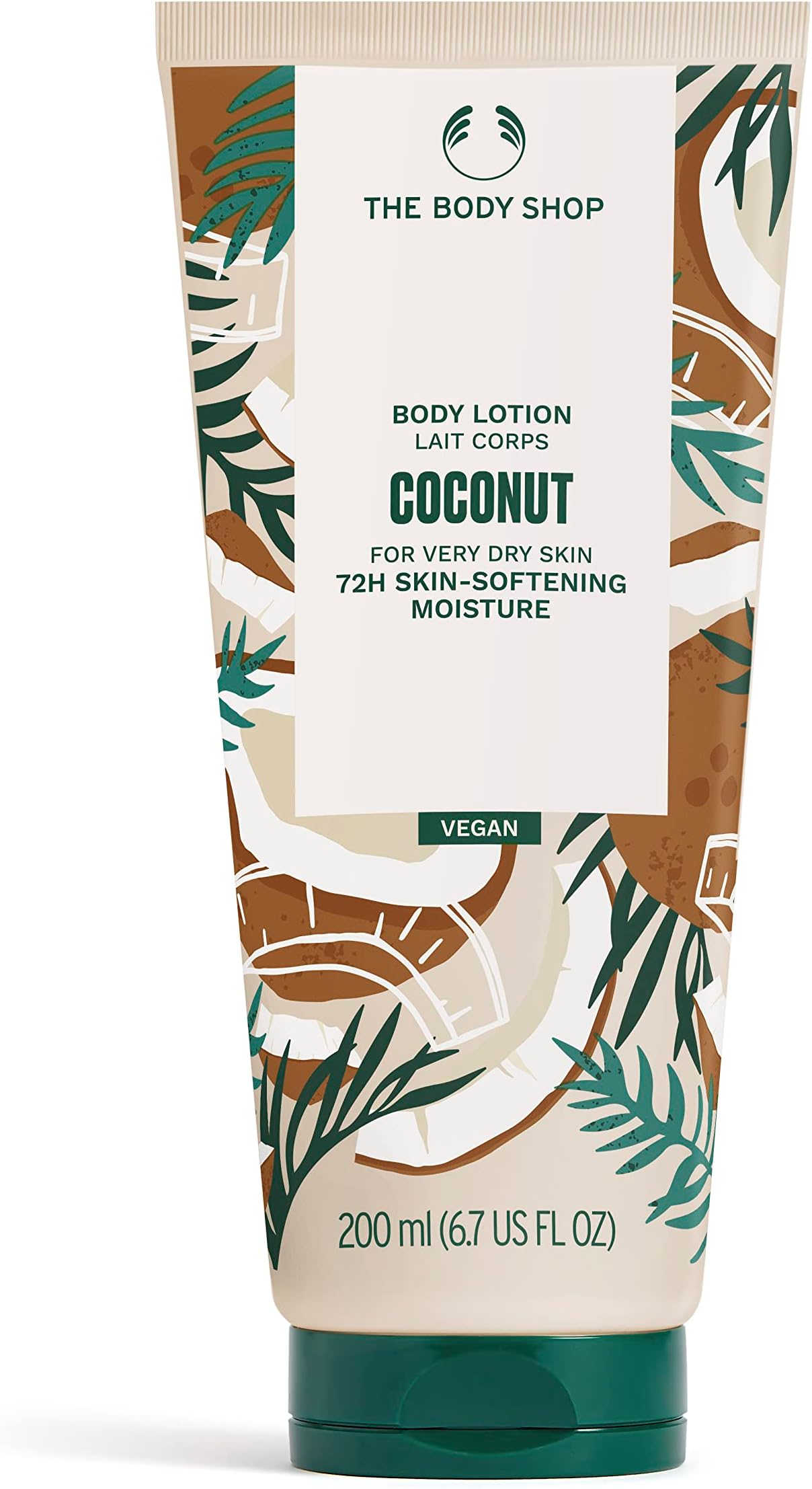 Amazon.com : The Body Shop Coconut Nourishing Body Milk – Lightweight ...
