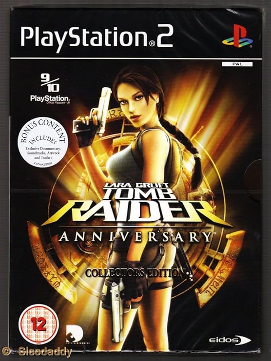 Lara Croft Tomb Raider Anniversary Collectors Edition Game PS2 : Amazon ...