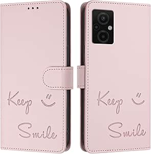 Amazon.com: Leather Cases Compatible with Redmi Note 11R Case, with ...
