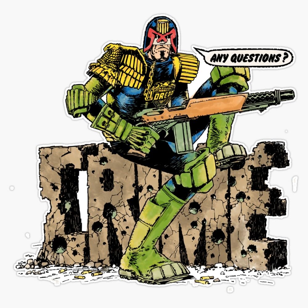 Amazon.com: Crime Any Questions? - Inspired by 2000Ad / Judge Dredd ...