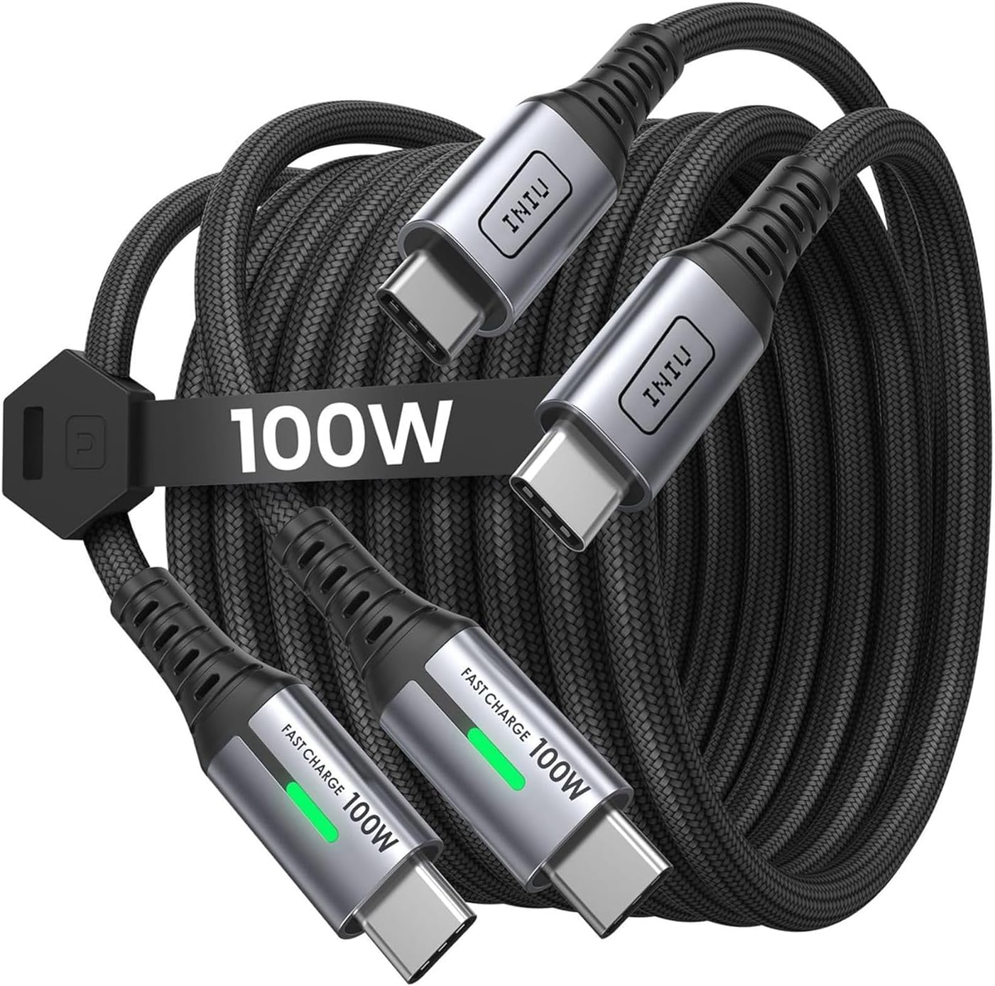 UGREEN 2 Pack 100W USB C to USB C Cable 2M USBC to USBC PD Fast ...
