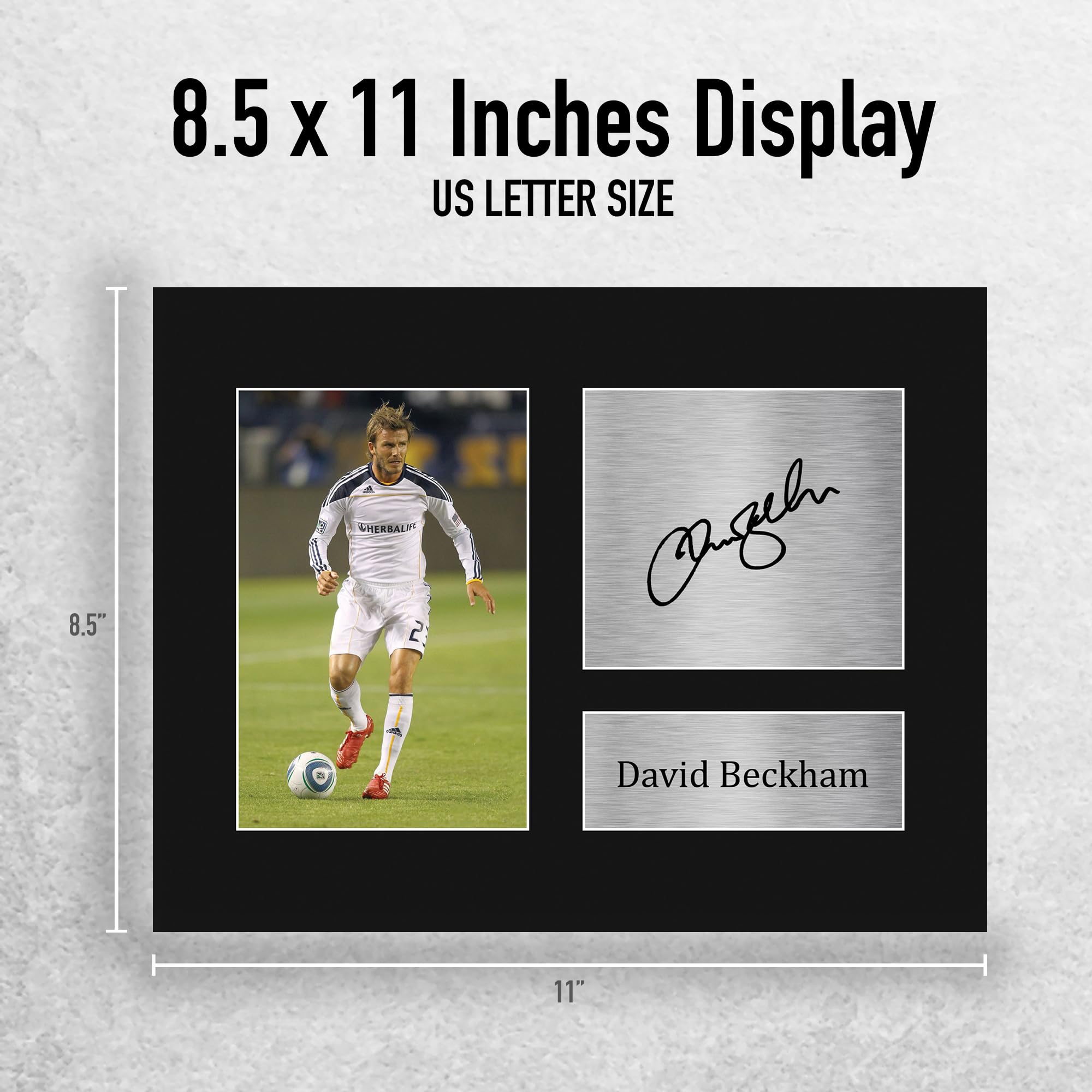 David Beckham Signed Soccer Ball