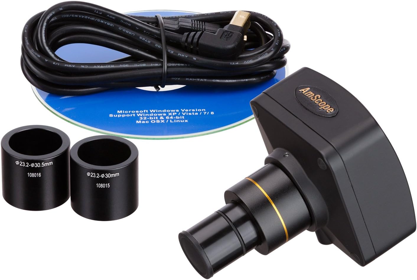 AmScope 14MP USB2.0 Microscope USB Digital Camera + Advanced Software ...