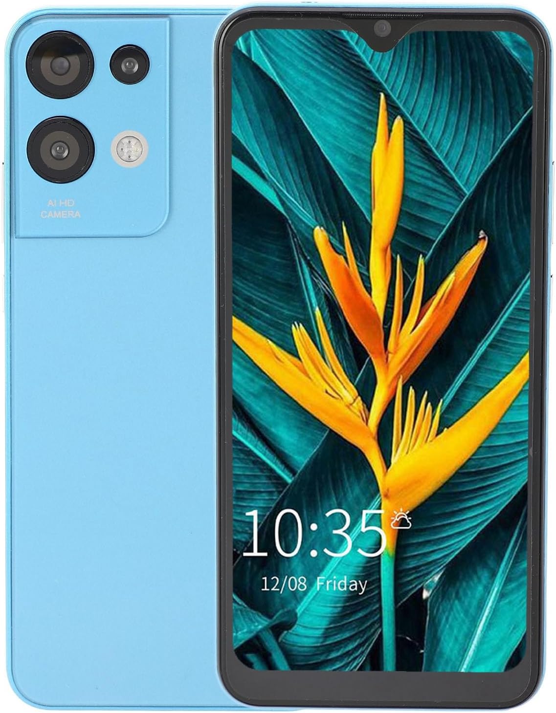 Amazon.com: 6.1 Inch HD Smartphone Dual SIM Card Mobile Phone, 3G ...