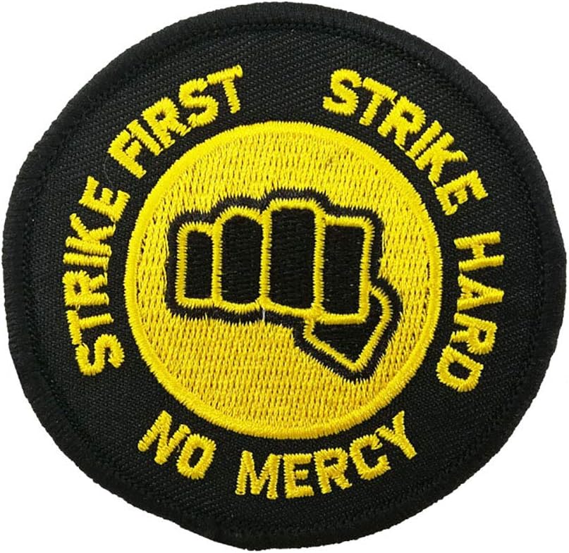 Amazon.com: Cute-Patch No Mercy Karate Kid Embroidered iron on Patch