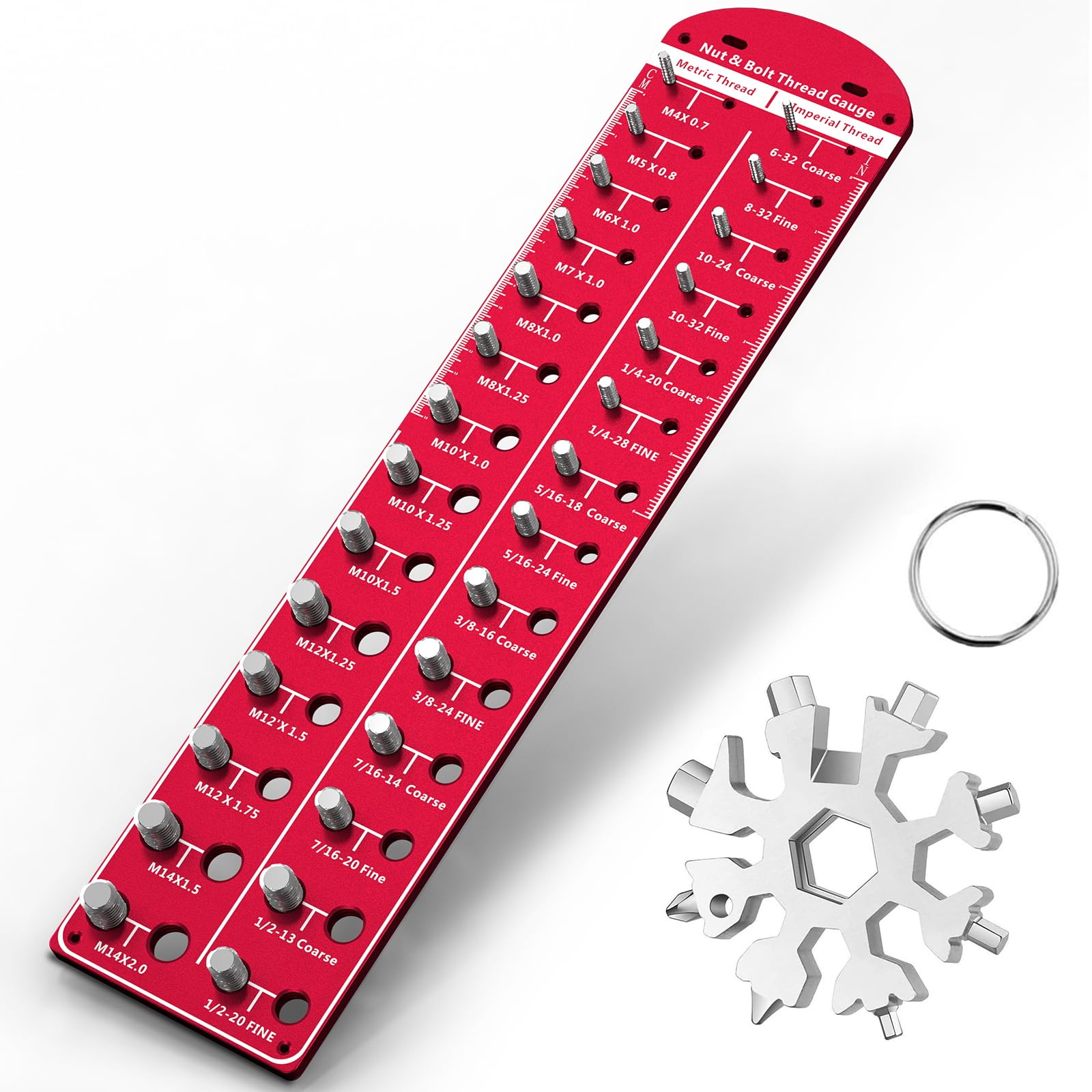 Snapklik.com : CARSHAM Nut And Bolt Thread Checker - Identibolt 14 ...