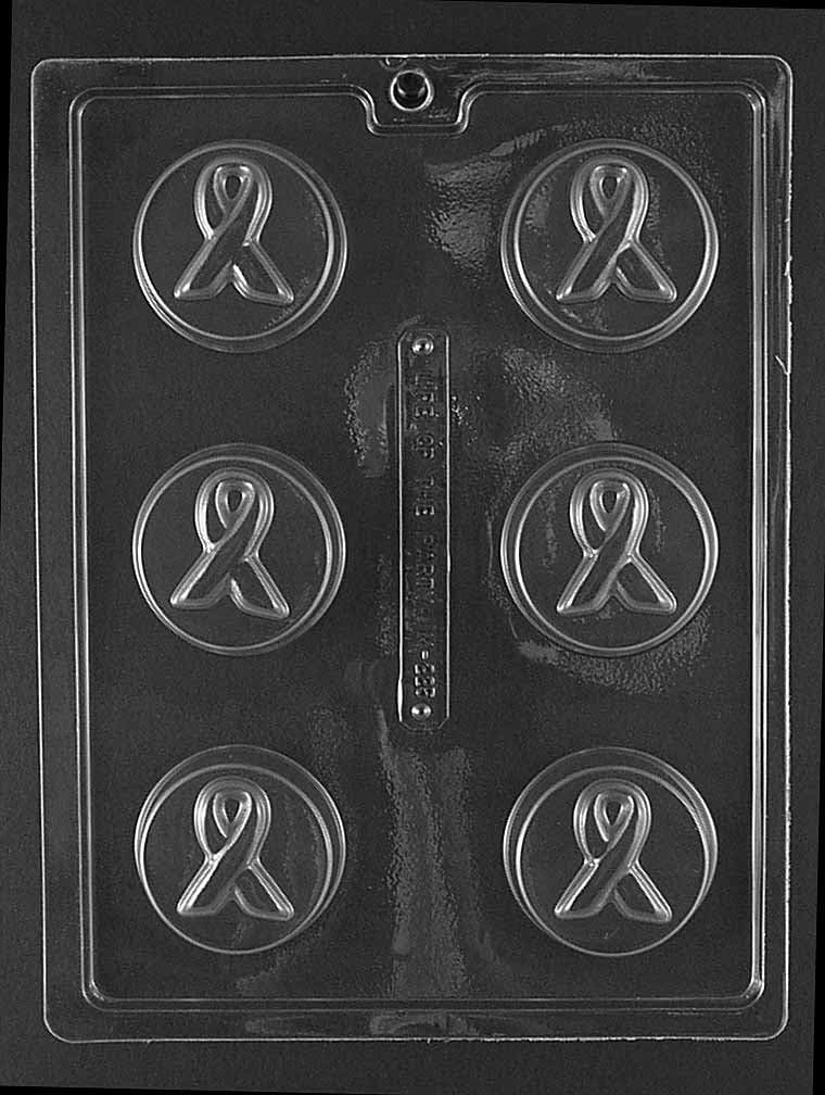 Amazon.com: Pink Ribbon Silicone Candy Mold,Ribbon Fondant Sugar Mould ...
