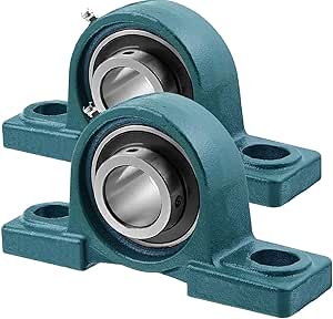 2 Pcs Premium UCP 207 (35MM) Self-align Pillow Block Bearing 35 mm: Amazon.com: Industrial ...