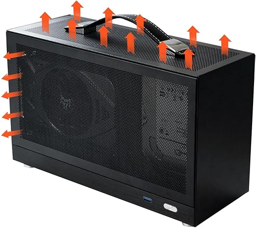 ITX Computer Case | ITX Small Case Aluminum Suitcase - USB Open Studio ...