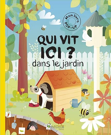 Amazon.fr - Qui vit ici ? dans le jardin - HANACKOVA, P. - Livres