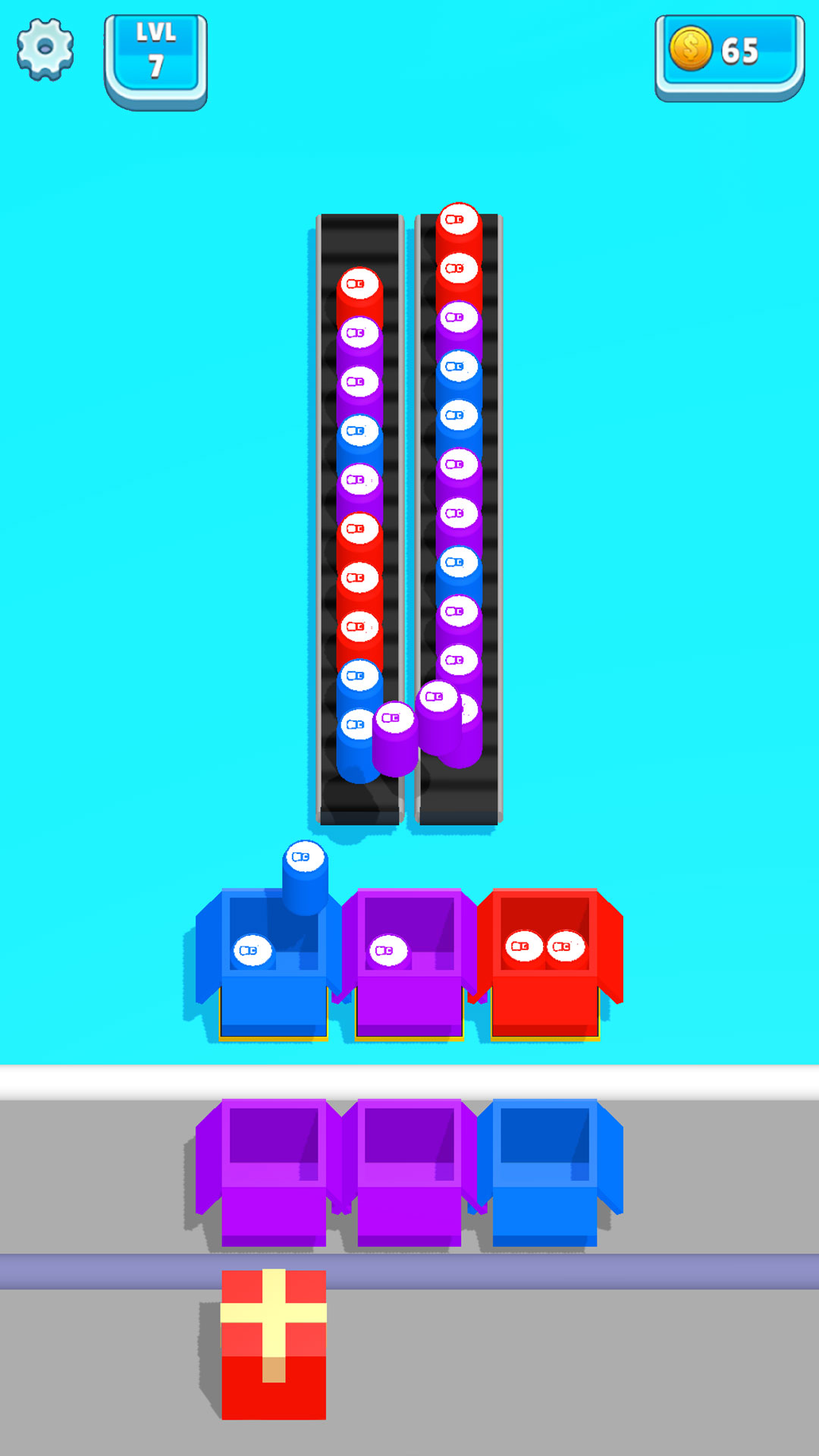 Bottle Box Sort Jam Master 3D: Smart Magic Packing Puzzle Adventure ...